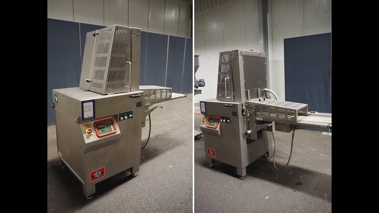 1120-232: Treif Maschinenbau GmbH vertical slicer - YouTube