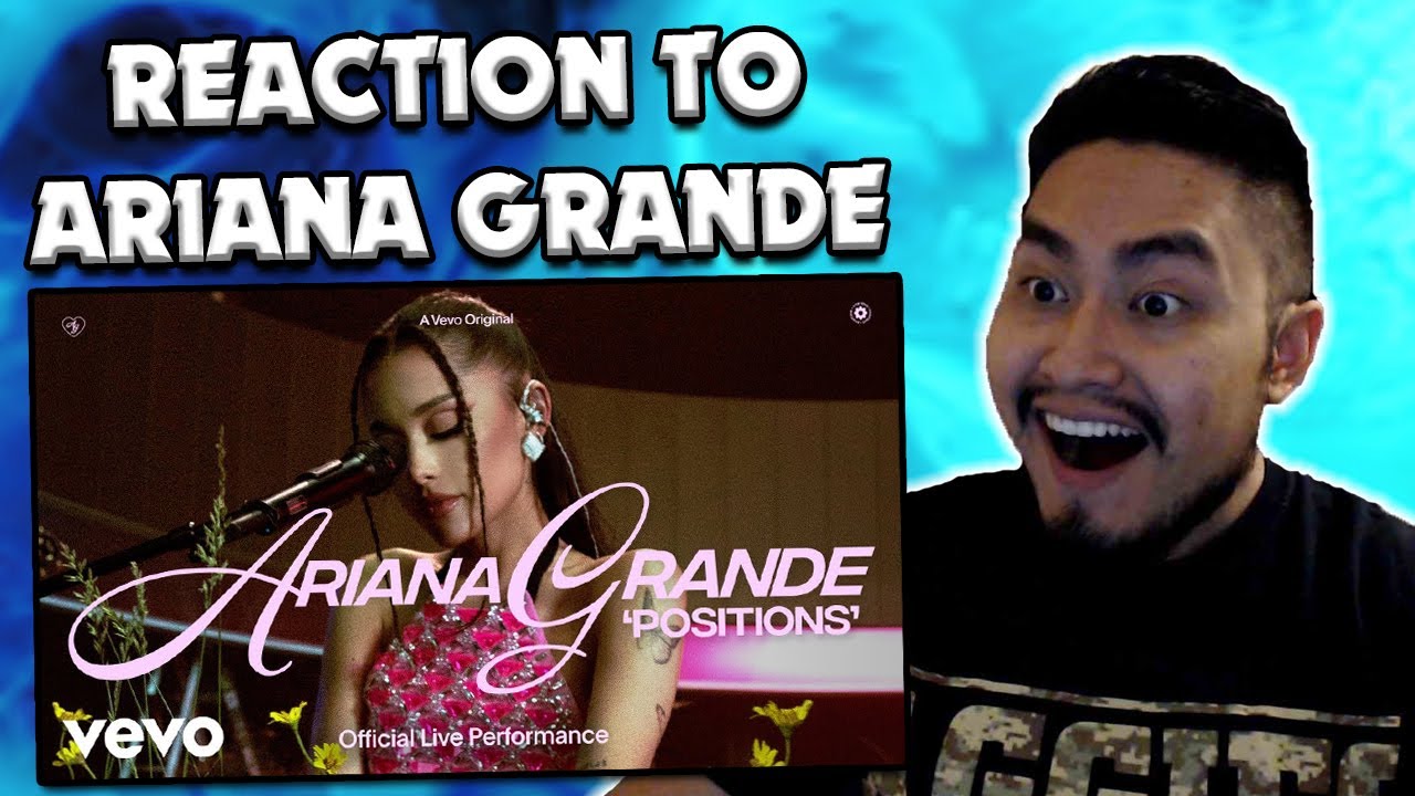 Ariana Grande - Positions (Live Vevo Performance) | REACTION - YouTube