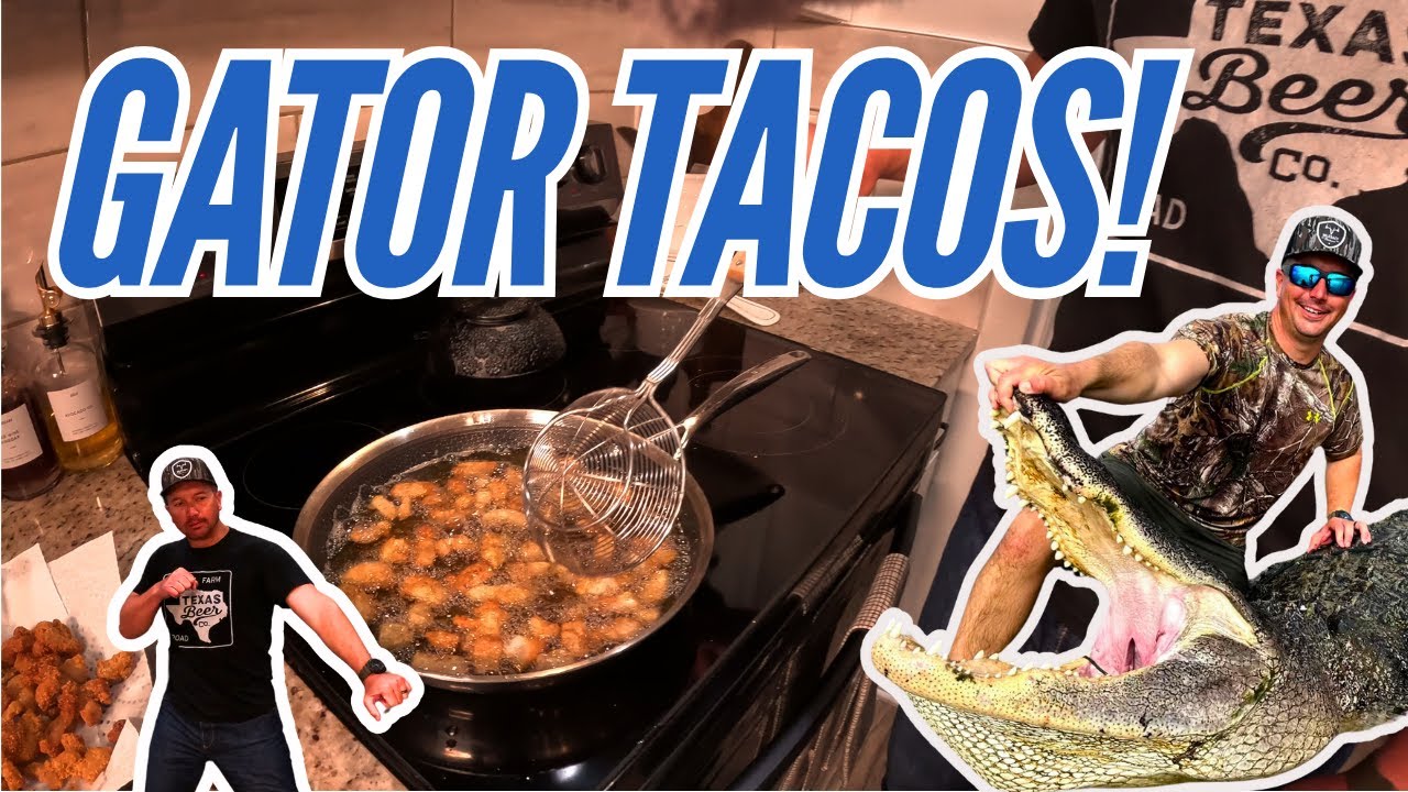 Crispy Alligator Tacos: The Best Alligator Taco I have ever eaten in my ...