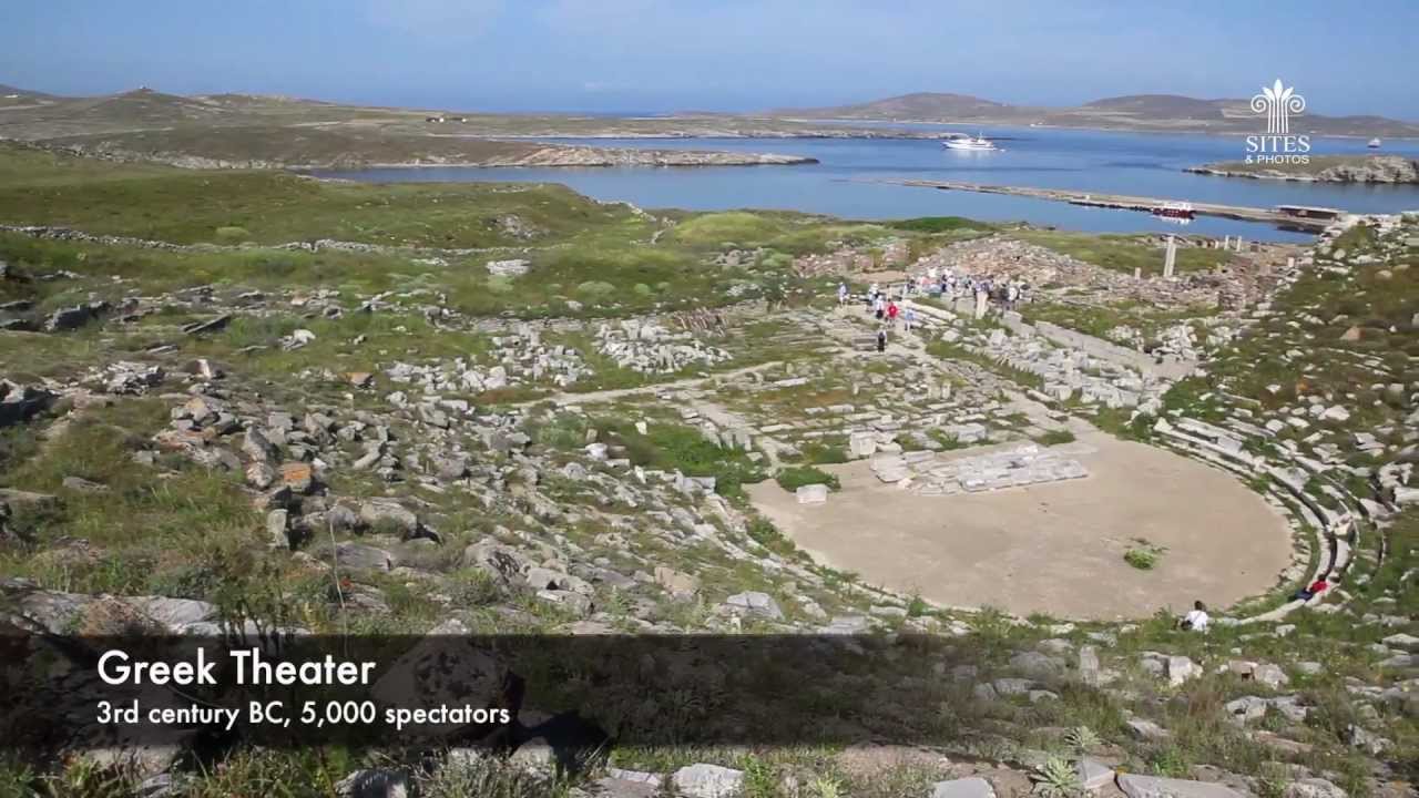 Greece, Delos Island - Birthplace of Apollo - YouTube