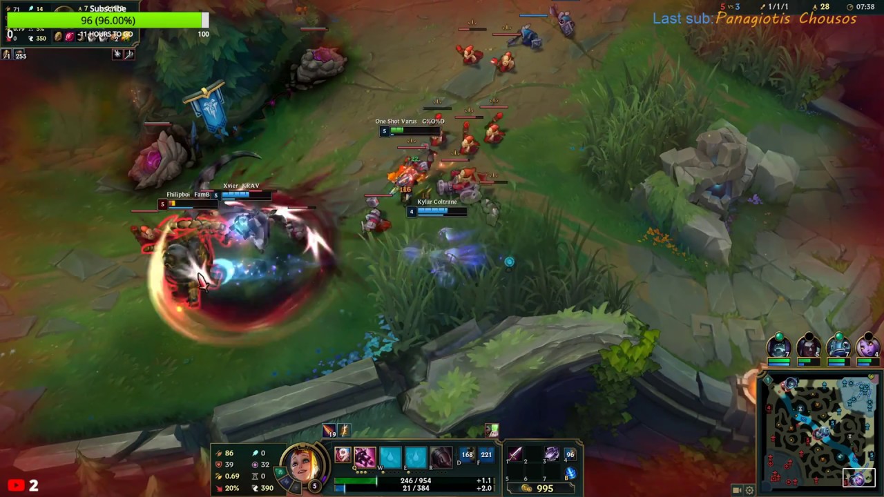 League of Legends,EUNE Server - LIVE - YouTube