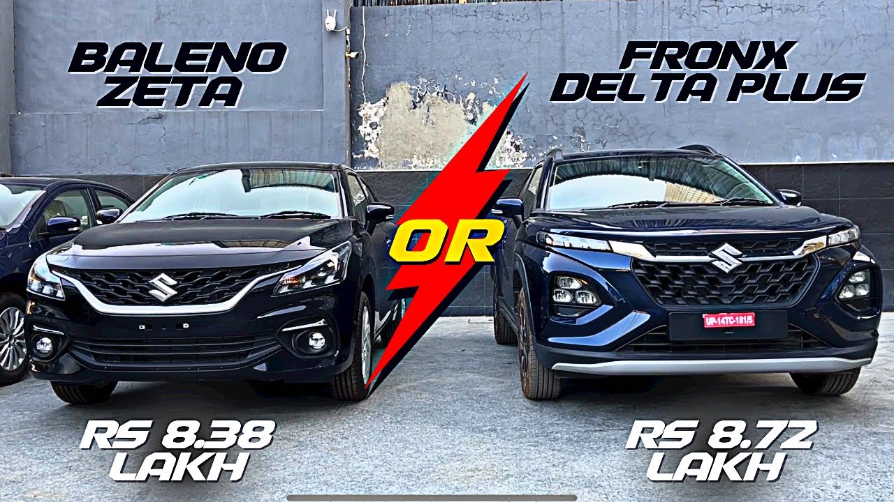 2023 Maruti Fronx vs Baleno - Hatchback के Price मैं SUV 😱😂 - YouTube