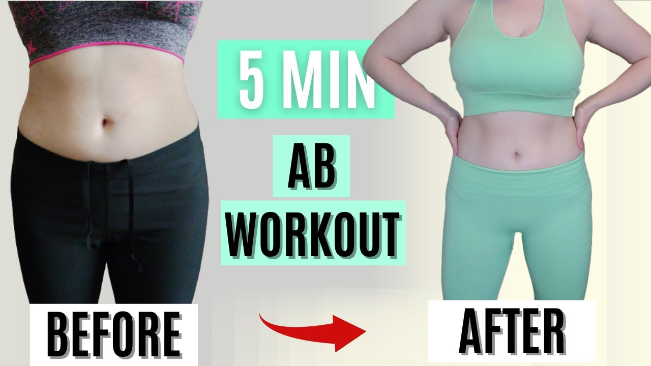 5 MIN DAILY AB WORKOUT - a nice routine for a strong core / No ...