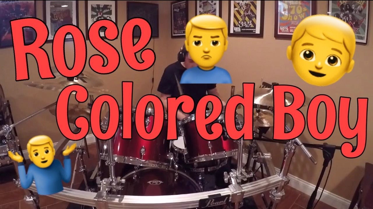 Rose-Colored Boy - Drum cover - Paramore - YouTube