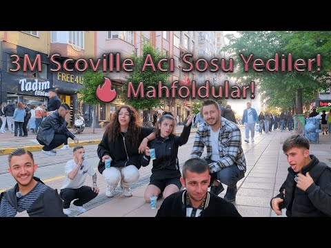 3 Milyon Scoville Acı Sosu Yediler… MAHFOLDULAR! 🌶️🔥 (Gerçek Tepkiler!)