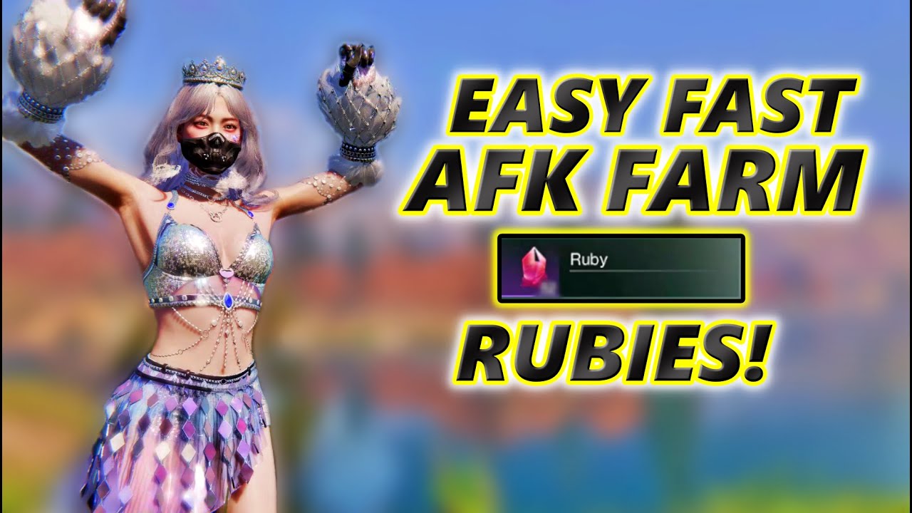Once Human EASY AFK Farm Rubies! Get All The Gun Skin And Furniture ...