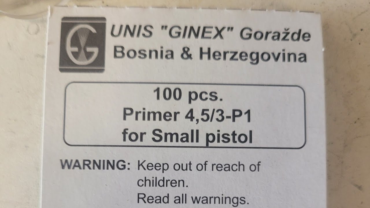 Unis GINEX primers - YouTube
