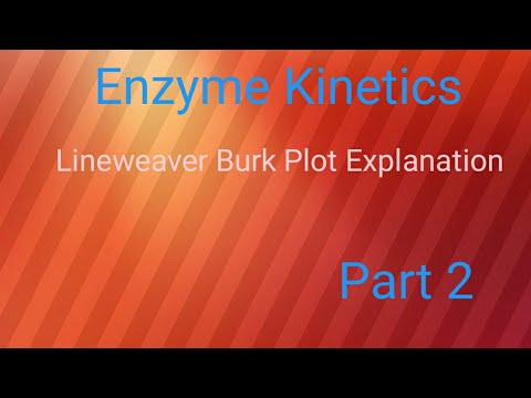 Enzyme Kinetics Part 2 - Lineweaver Burk Plot Explanation - YouTube