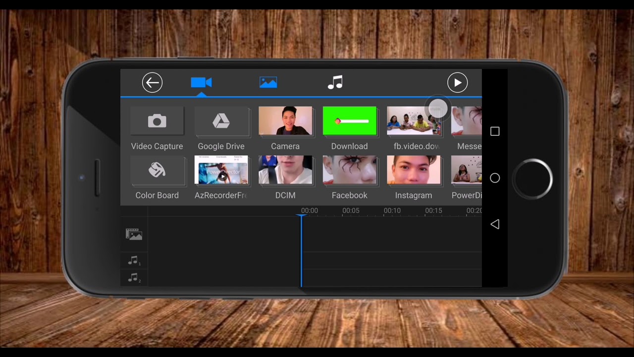 How to edit videos using power director - YouTube
