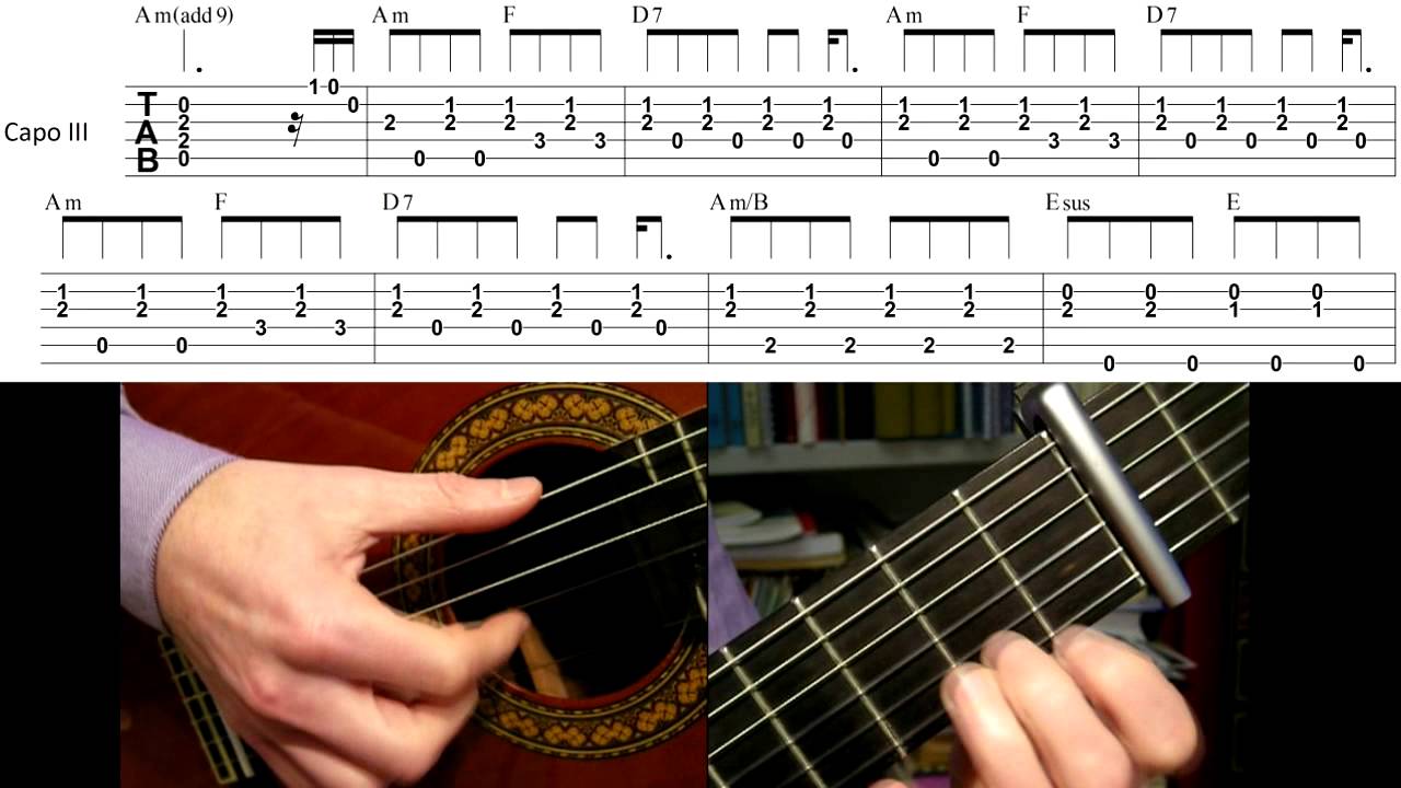Je Marche Seul Tablature Guitare Skyfall