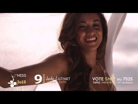 Portrait de Jade Lighthart - Candidate n°9 - Miss Tahiti