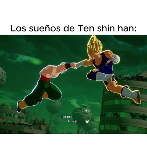 Los sueños de Goku, Vegeta y Ten Shin Han #memes #humor #dbz #goku # ...