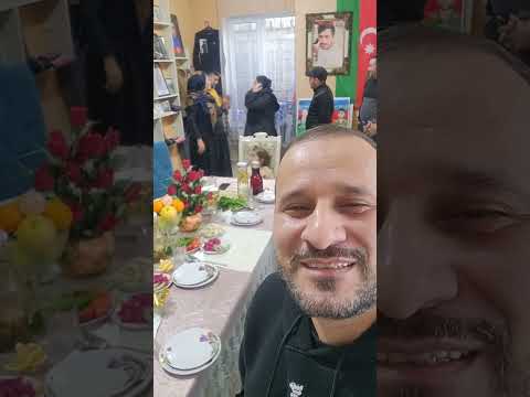 Qazim Əzimin ad günü Telli Huseynova qonaq gəldi