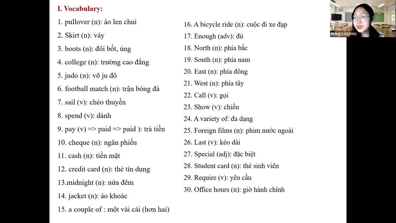 Class 7A1 Lesson 10 - YouTube
