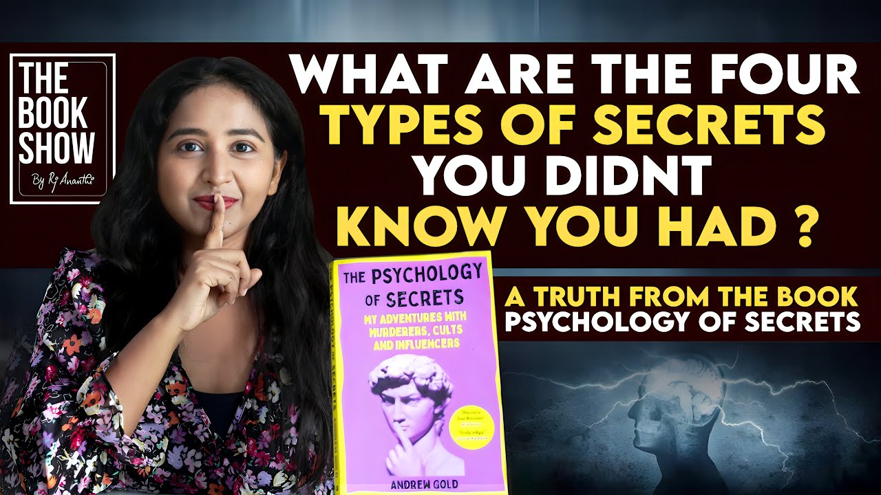 Types of secrets that we use to keep | The Book show #psychology - YouTube