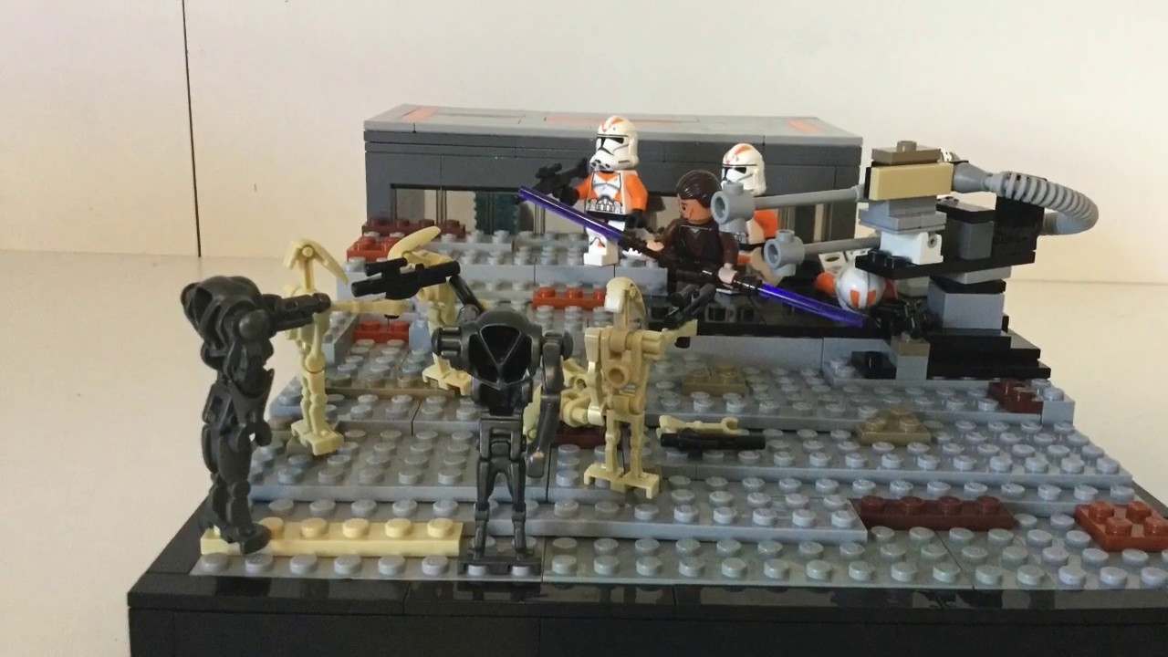 LEGO Star Wars hidden republic base - YouTube