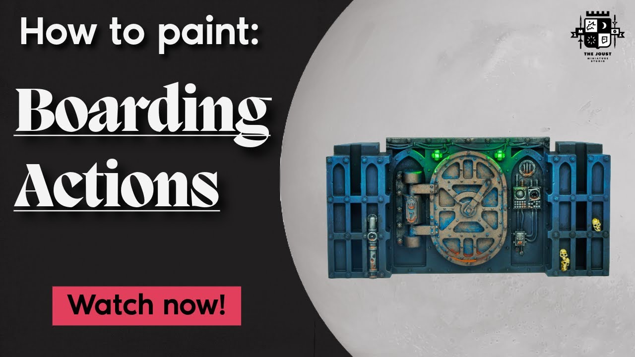 How to paint Boarding actions walls - YouTube
