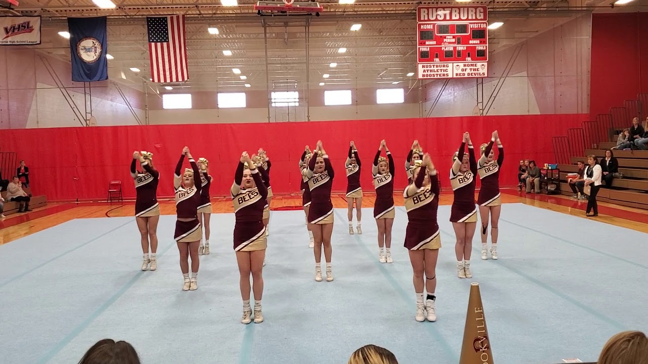 2019 Regional Cheer Competition Bee's - YouTube