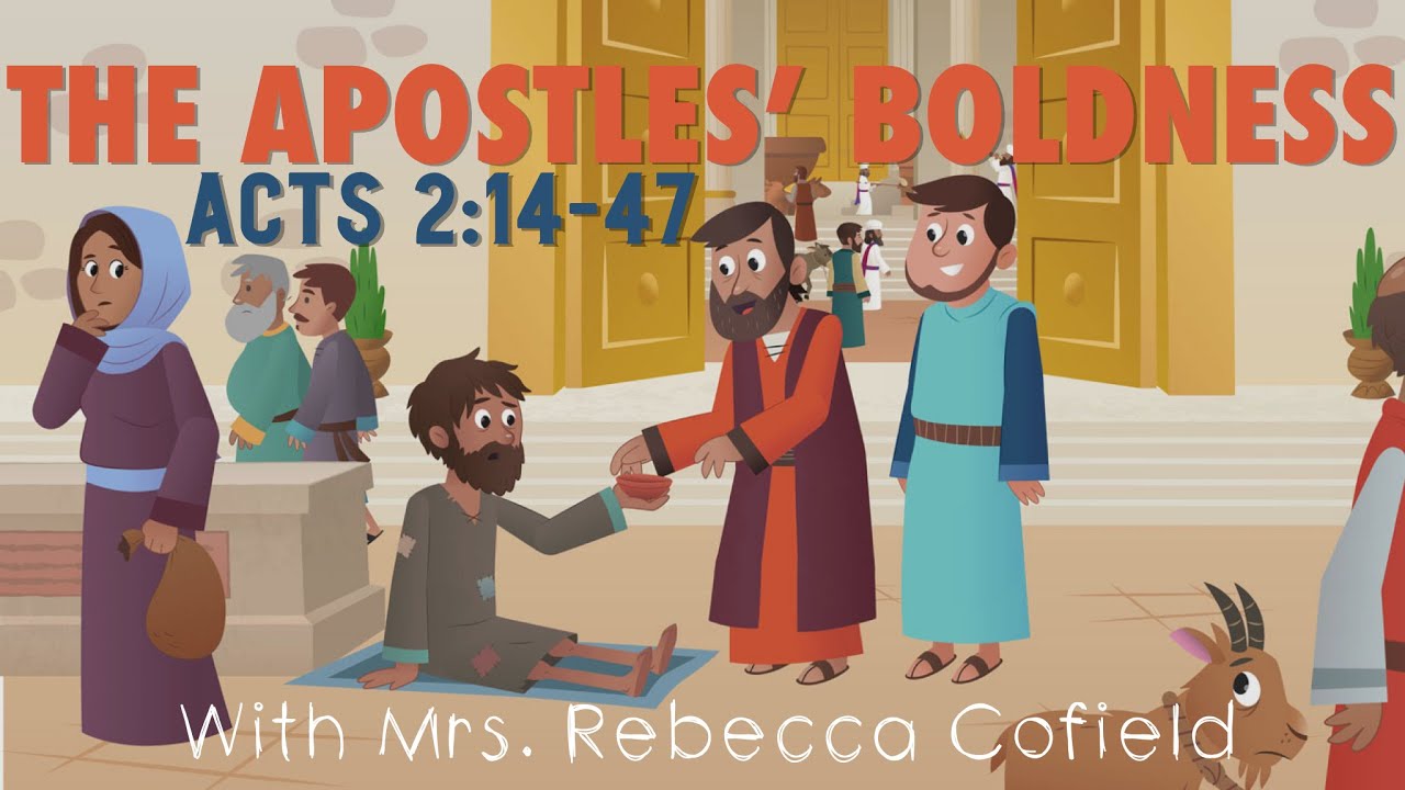 The Apostles’ Boldness | Children's Sunday School - YouTube