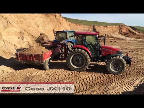 New Holland TR6.120 - Case Jx110 - Fait 65 46 Kum yükmeleme / taşıma - 30 Mart