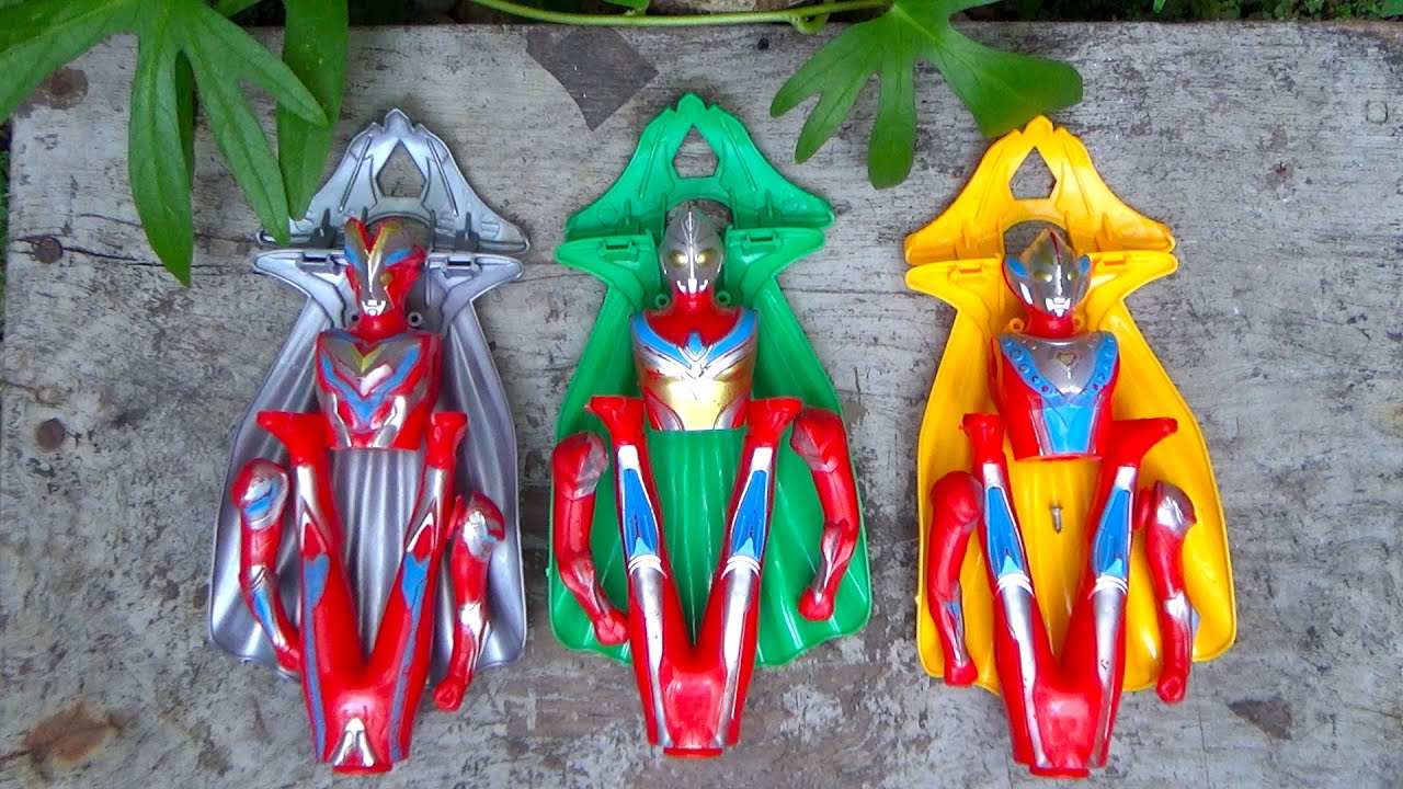Merakit Mainan Ultraman, Ultraman Dyna, Ultraman Victory - YouTube