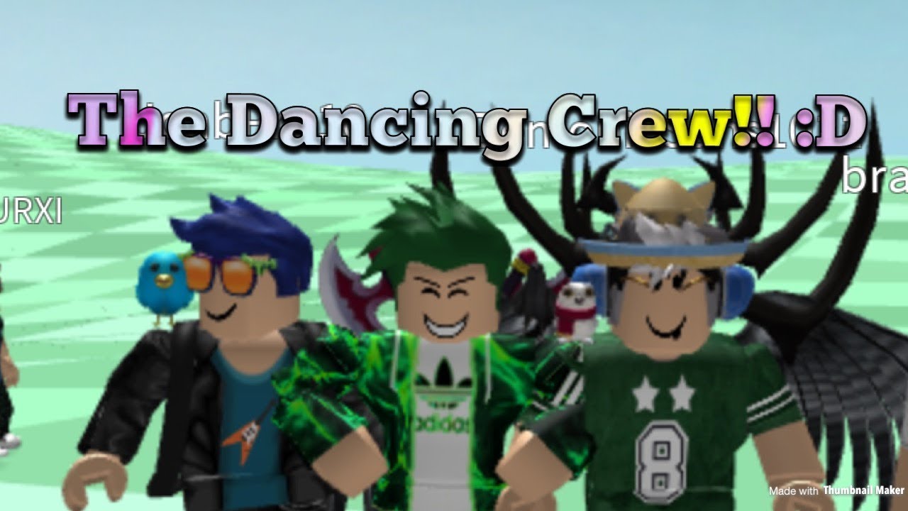 THE DANCING CREW!! - YouTube