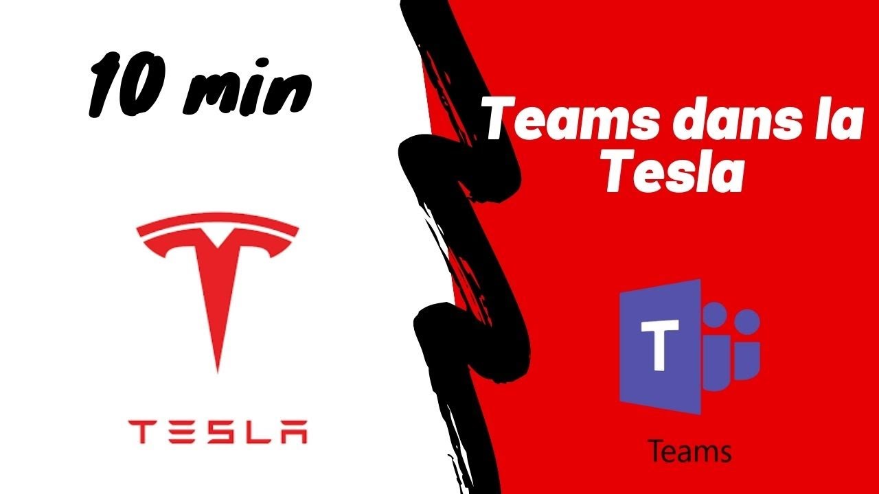 Comment utiliser Teams dans votre Tesla - YouTube