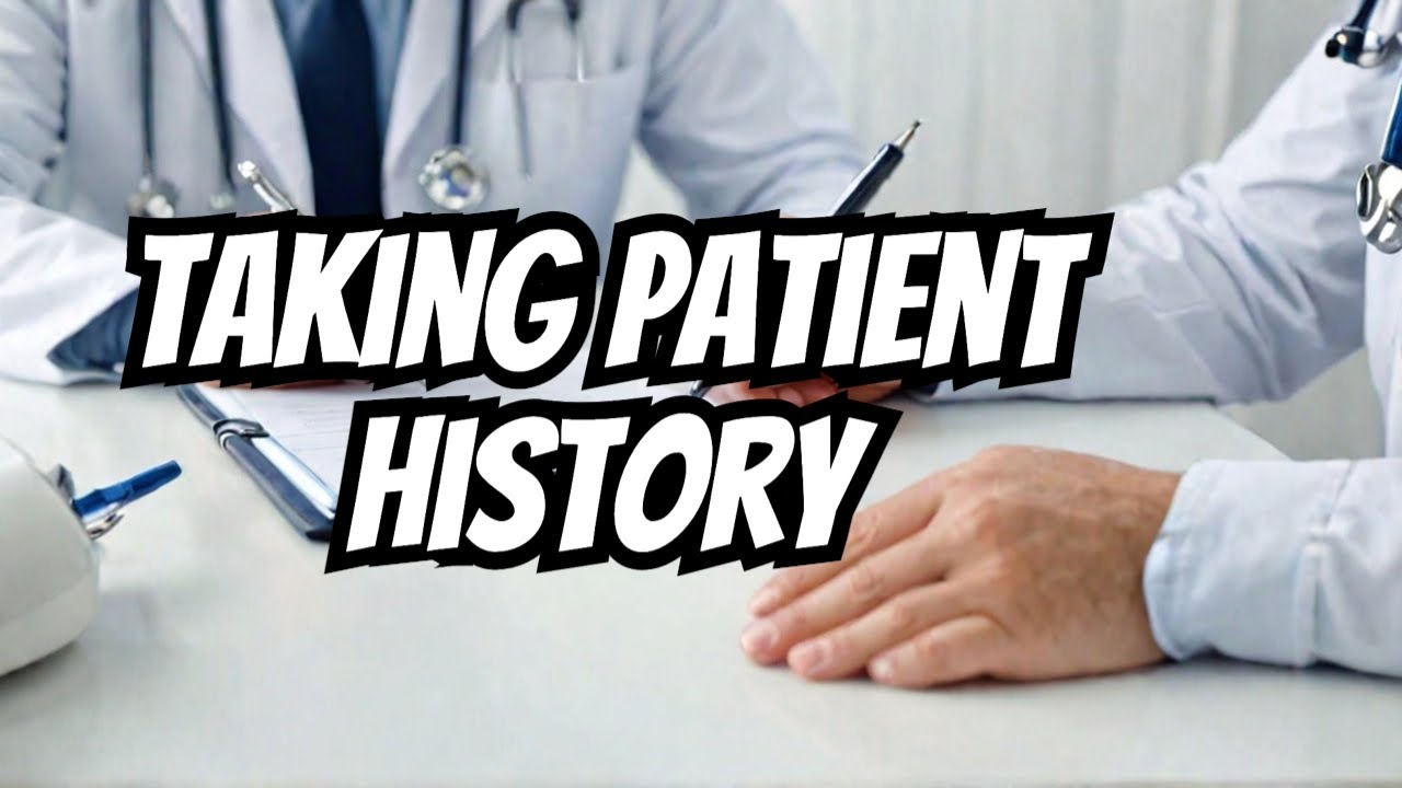 Medical English for Doctors: Lesson 2 - Taking a Patient History - YouTube