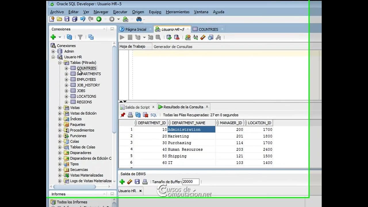 25 Introducción al uso de SQL en PL´SQL - YouTube
