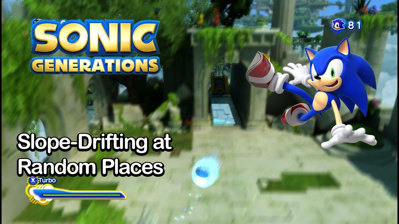 Sonic Generations-Slope Drifting at Random Places - YouTube