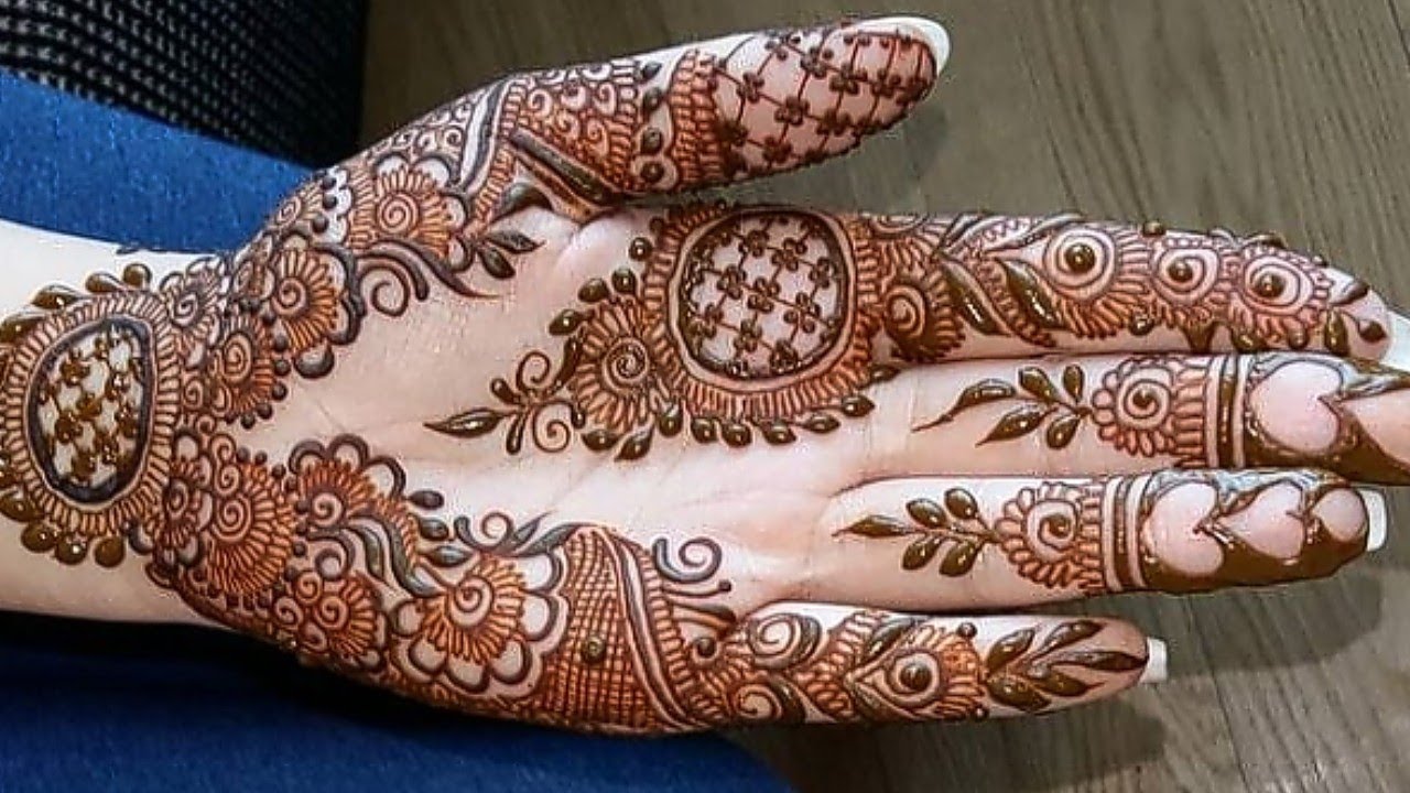 wedding 22 Special Full Hand Mehndi Design/Simple mehndi/New Stylish ...