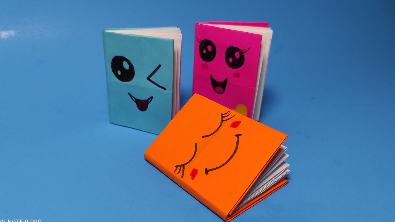Mini notepad easy. Мини блокнот легко. #origami - YouTube