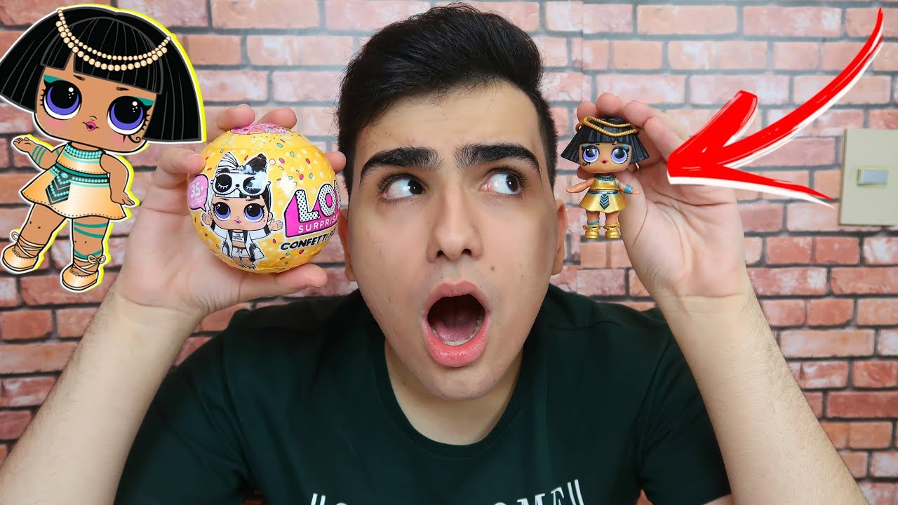 ABRINDO BONECA LOL SURPRESA MAIS RARA DE TODAS? ACHEI A PHARAOH BABY ...