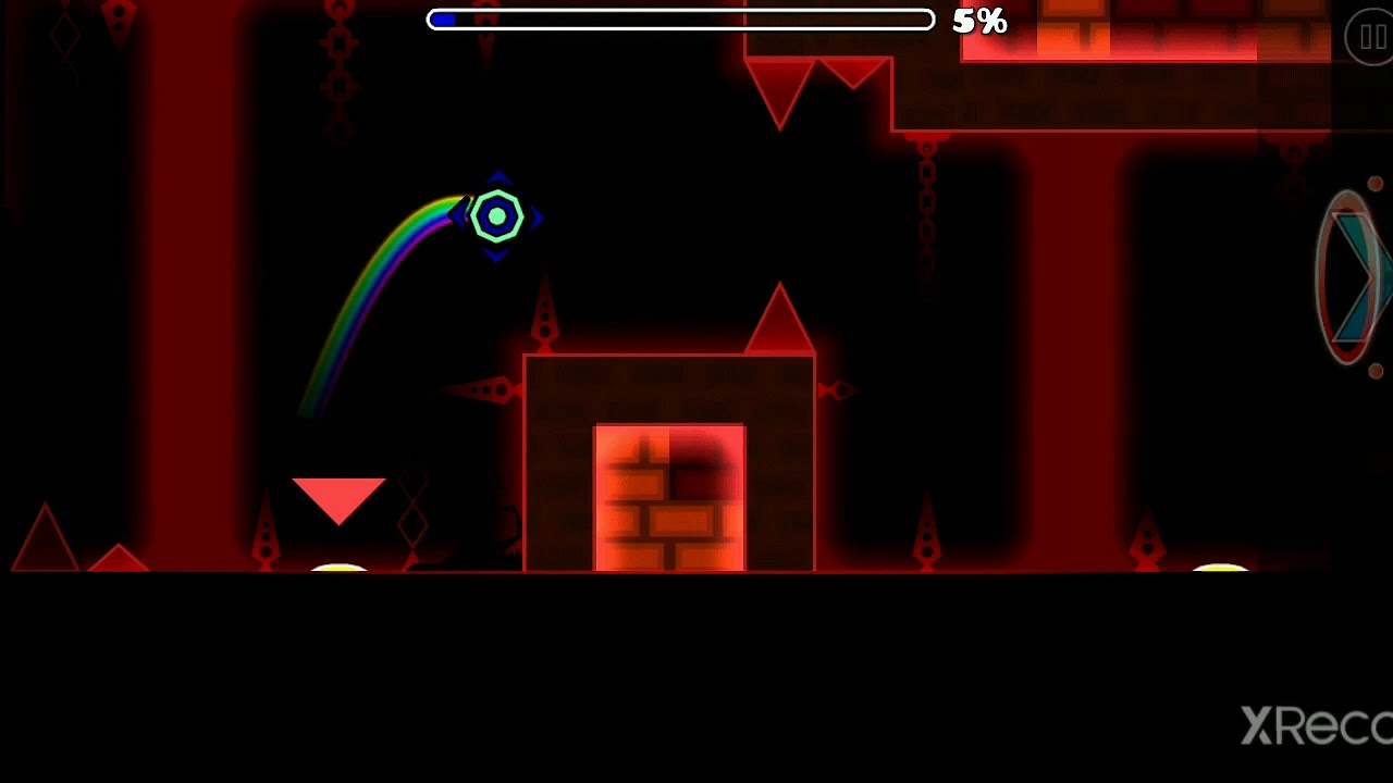 Kappaclysm | hard 4 | chaos gauntlet | geometry dash - YouTube