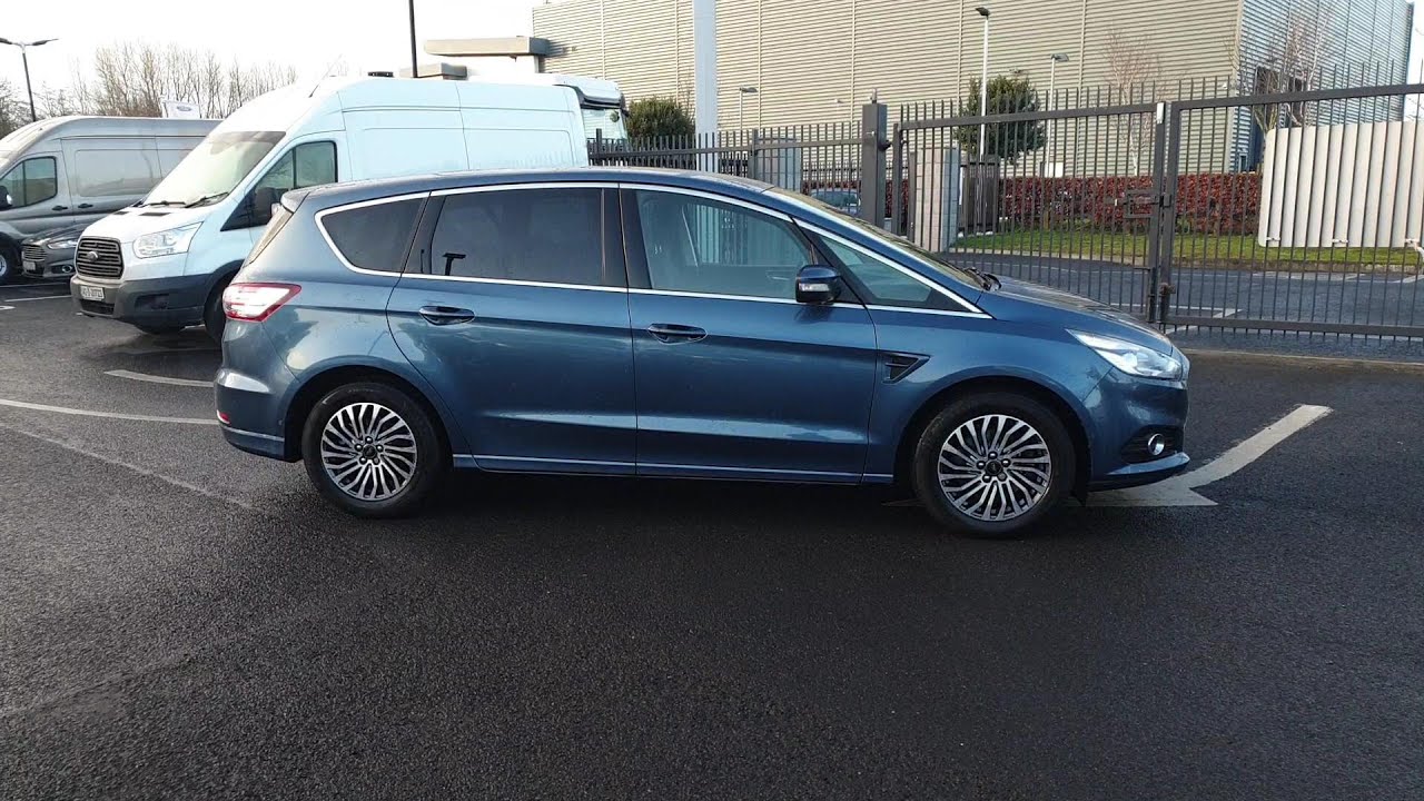 EG68XAC - 2019 Ford S-Max Titanium TDCi 190 EcoBlue Auto StarStop - YouTube