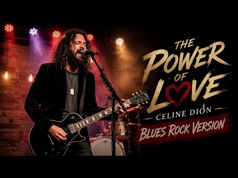 The Power of Love - Celine Dion | Blues Rock Version (Lyric Video) | Golden Blues Project