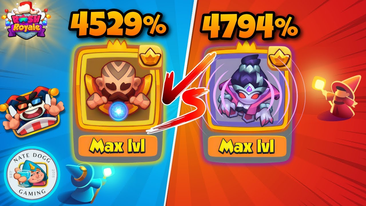 MAX MONK vs MAX BANSHEE 😱Underrated and OP in Rush Royale - YouTube