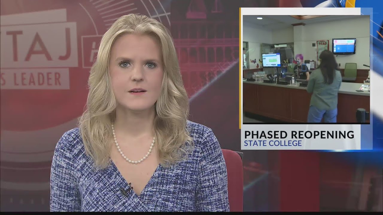 Schlow Library reopens lobby for reserve pick-up - YouTube