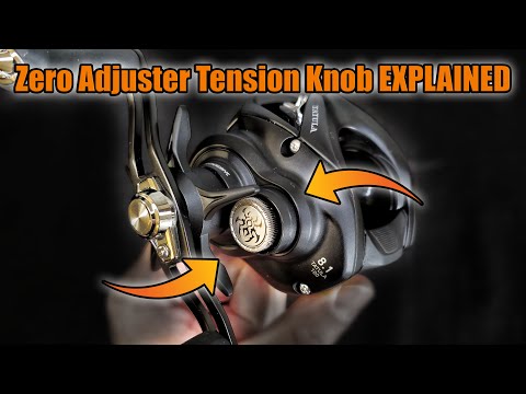 Zero Adjuster Tension Knob For Daiwa Baitcasting Reels Explained and How it is Setup!