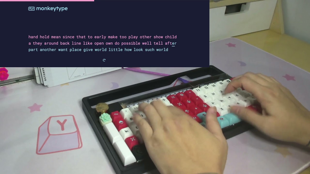 189 wpm for 15s on Sneakbox Disarray + Polia Holy Pandas + KAT Drifter ...