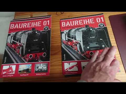 Hachette Modellbausatz 🚂 BR01 Dampflok 🚂 die legendäre Eisenbahn in Deutschland und sehr selten ...