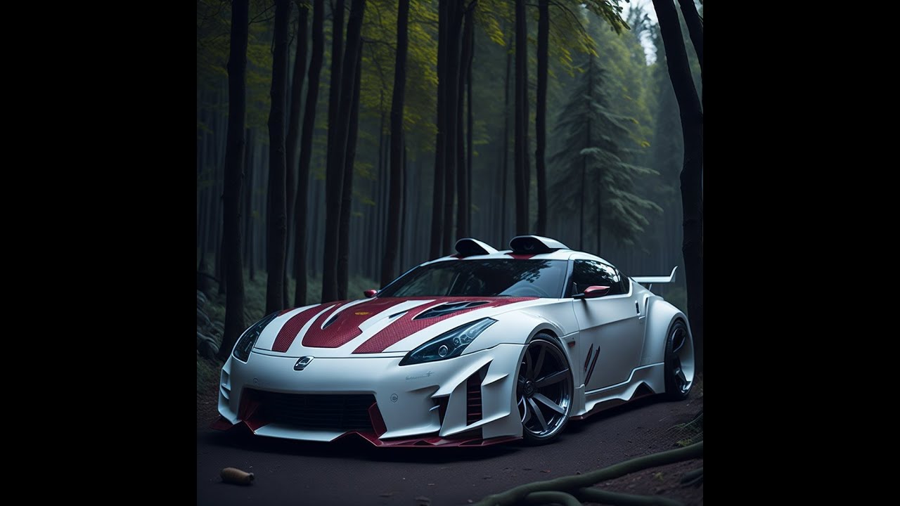 Nissan 350Z Prototype re imagined by AI - YouTube