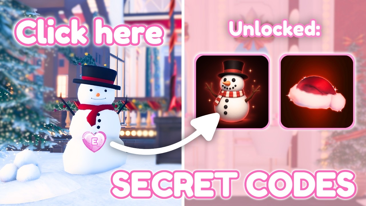 TOP HIDDEN *SECRETS* IN WINTER & CHRISTMAS UPDATE!! *SECRET CODES, FREE ...