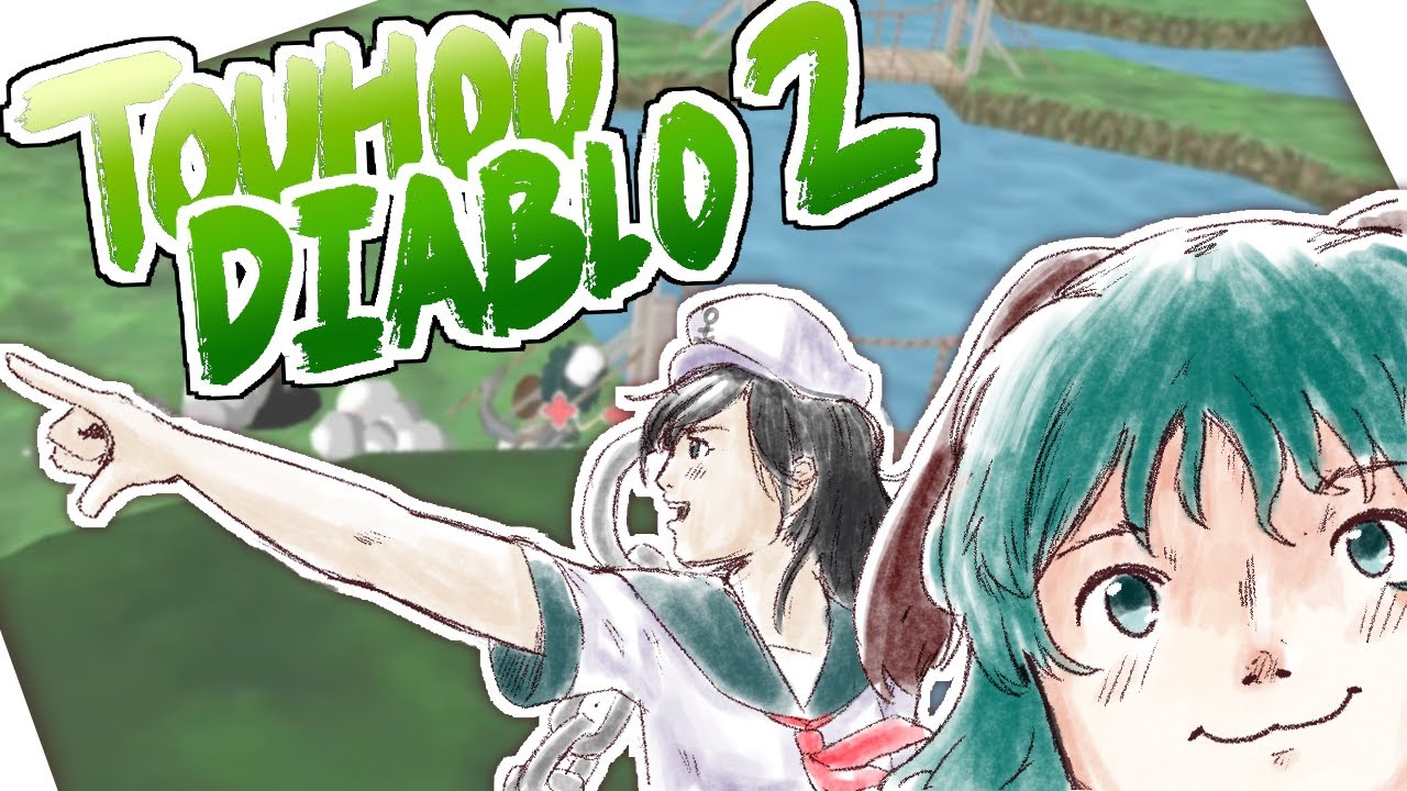 ESCAPING the MAGICAL FOREST in TOUHOU DIABLO 2 with @MagsIsGaming - YouTube