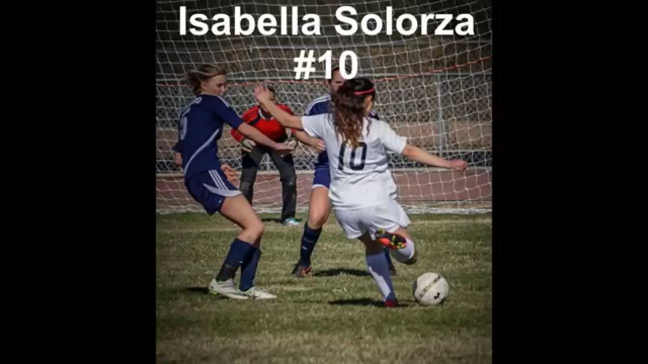 Isabella Solorza Soccer - YouTube