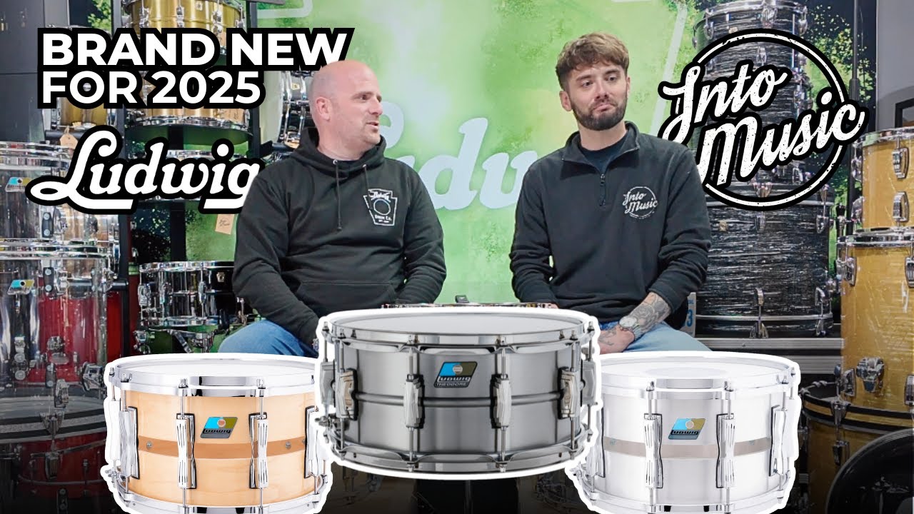 Brand New 2025 Ludwig Snare Drums | Jon Theodore | Coliseum - Into ...