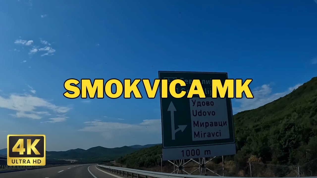 Smokvica Macedonia Drive | 4K - YouTube