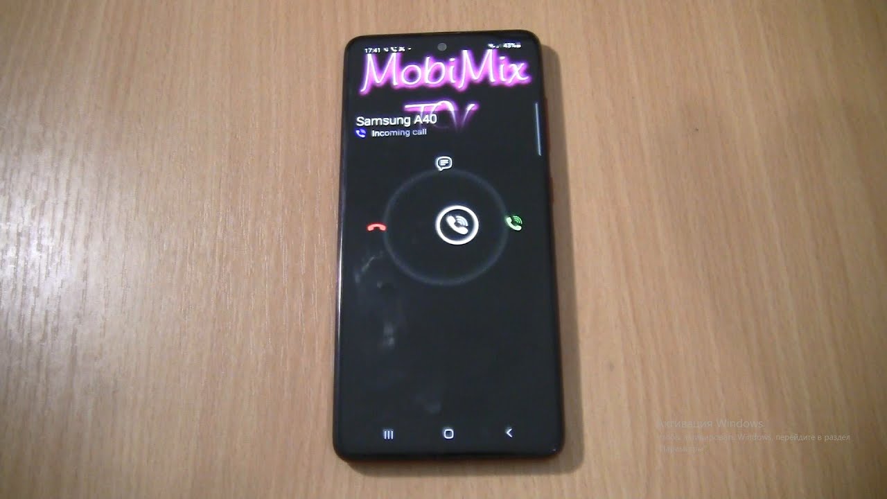 Viber Samsung Galaxy A51 Incoming call - YouTube