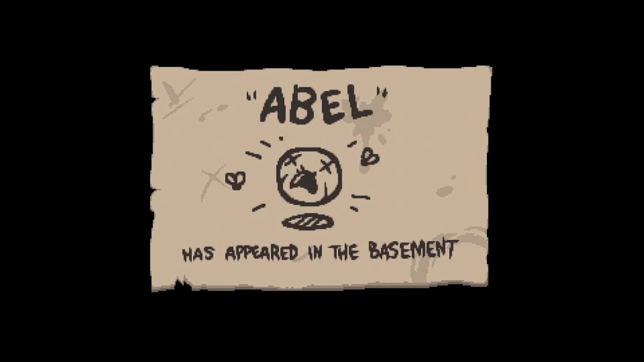 How to Unlock Abel - With Dramatic Gameplay (The Binding of Isaac ...