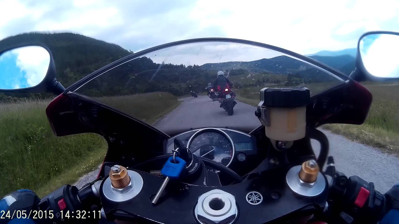 DJ KDR ballade moto dans la DRÔME LE 24 MAI avec le groupe du Forum ...